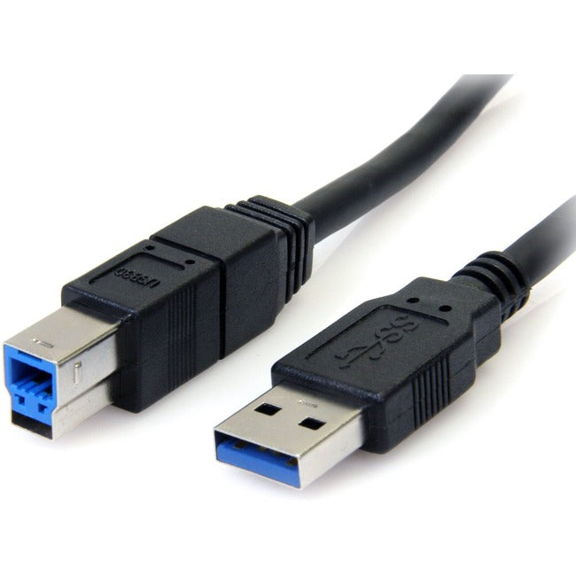 StarTech.com 6 ft Black SuperSpeed USB 3.0 (5Gbps) Cable A to B - M/M USB3SAB6BK – Logics ...