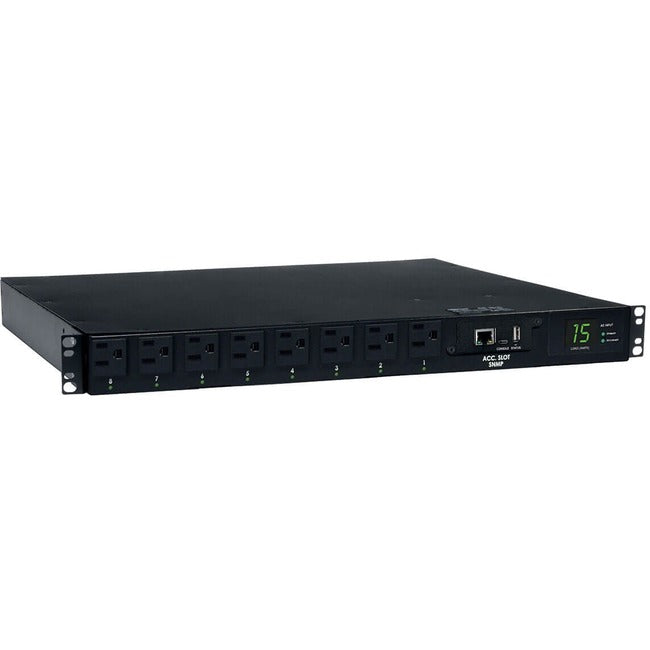 Tripp Lite PDUMH15ATNET PDU Switched ATS 120V 15A 8 Outlet PDUMH15ATNET ...