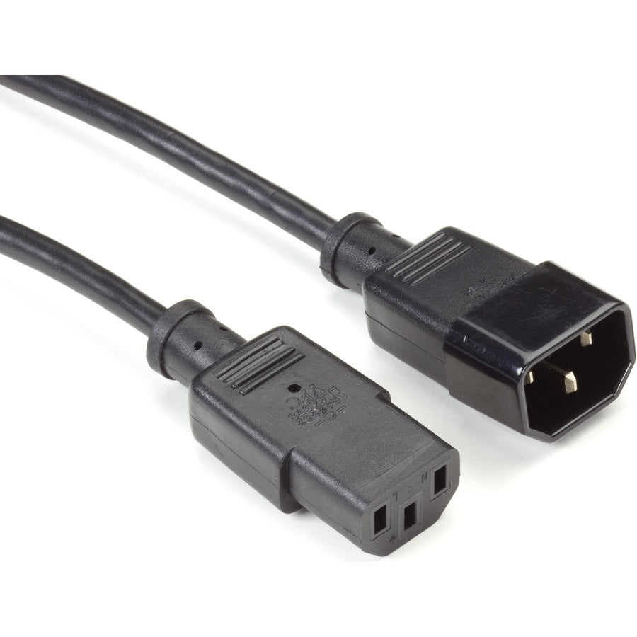 Black Box Power Cord - IEC-60320-C13 to IEC-60320-C14, 6-ft. (1.8-m ...