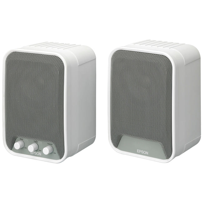 Epson ELPSP02 2.0 Speaker System - 30 W RMS - White V12H467020 – Logics ...