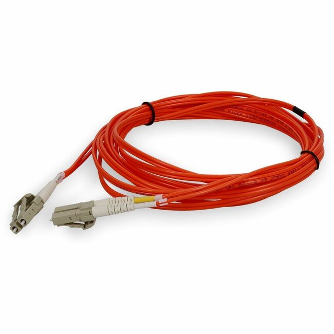 AddOn 3m Multi-Mode fiber (MMF) Duplex LC/LC OM1 Orange Patch Cable ADD ...