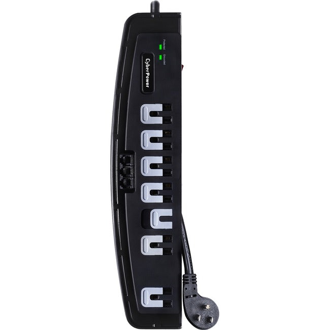 CyberPower CSP708T Professional 7-Outlets Surge Suppressor 8FT Cord and ...