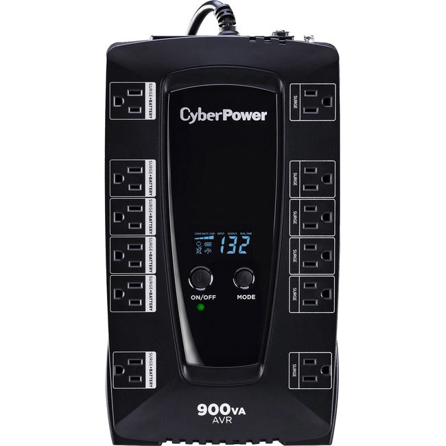 CyberPower Intelligent LCD Series AVRG750LCD 750VA 450W UPS AVRG750LCD ...