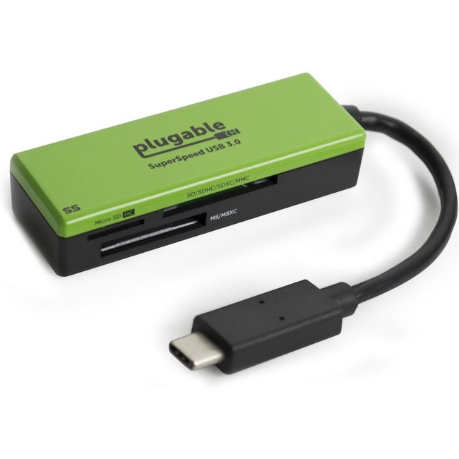 Plugable USB C SD Card Reader - USB C Card Reader for SD, Micro SD, MMC ...