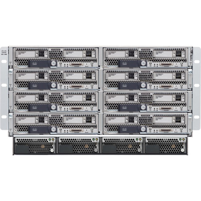 UCS5108BLADESERVRAC2CHASIS/0 PSU/8 FANS/ UCSB-5108-AC2-RF – Logics ...