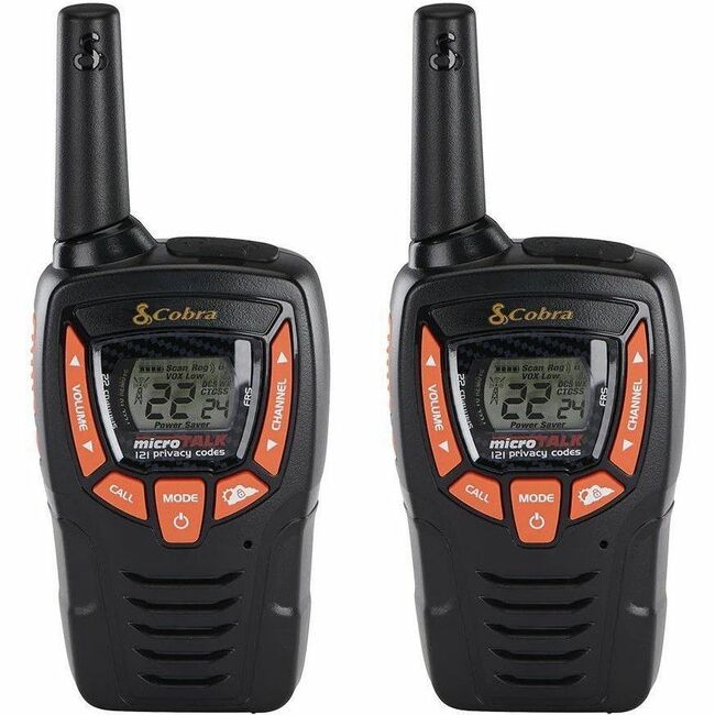 COBRA 23-MILE RNG 2WAY RADIO 2PK ACXT345 – Logics Technology Solutions Inc