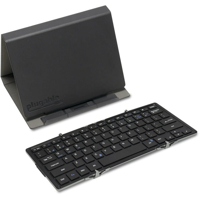 Plugable Foldable Bluetooth Keyboard Compatible with iPad, iPhones ...