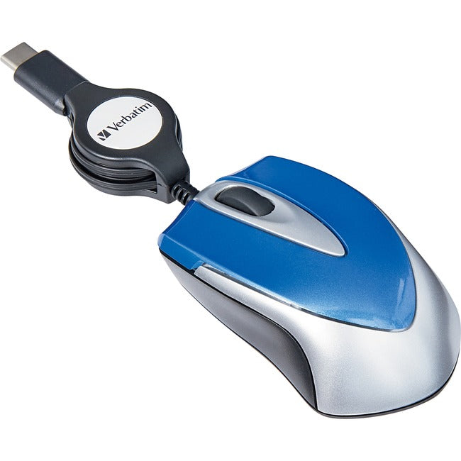Verbatim USB-C Mini Optical Travel Mouse-Blue 70237 – Logics Technology ...