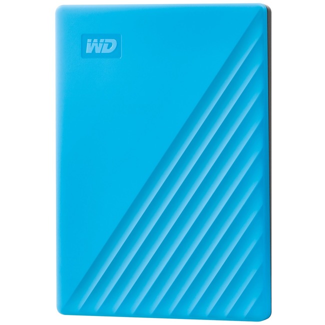 WD My Passport WDBYVG0020BBL 2 TB Portable Hard Drive - External - Blue ...