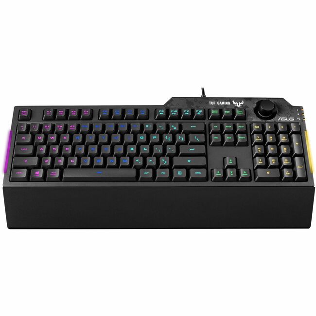 ASUS TUF GAMING K1 RGB KYBD W/ VLM KNOB BL RA04 TUF GAMING K1/CA ...
