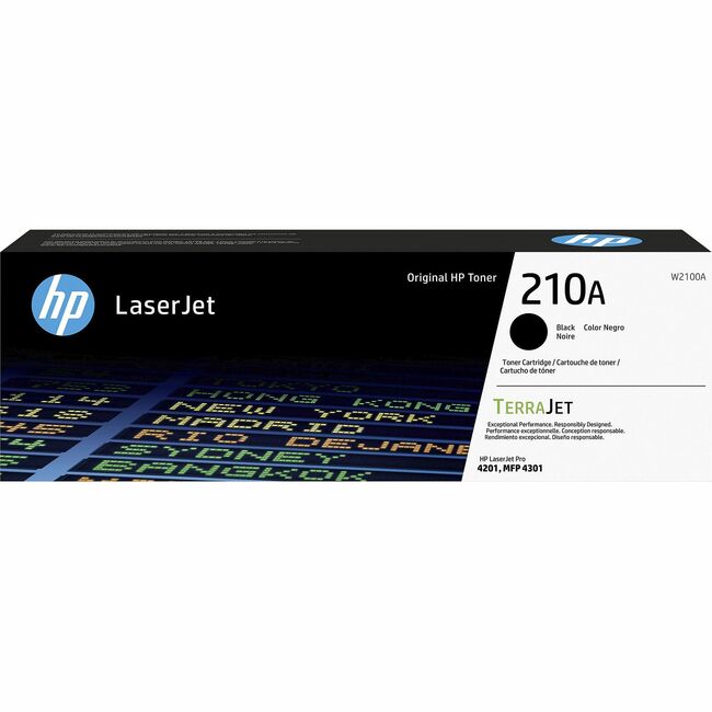 HP 210A Original Laser Toner Cartridge - Black Pack W2100A – Logics ...