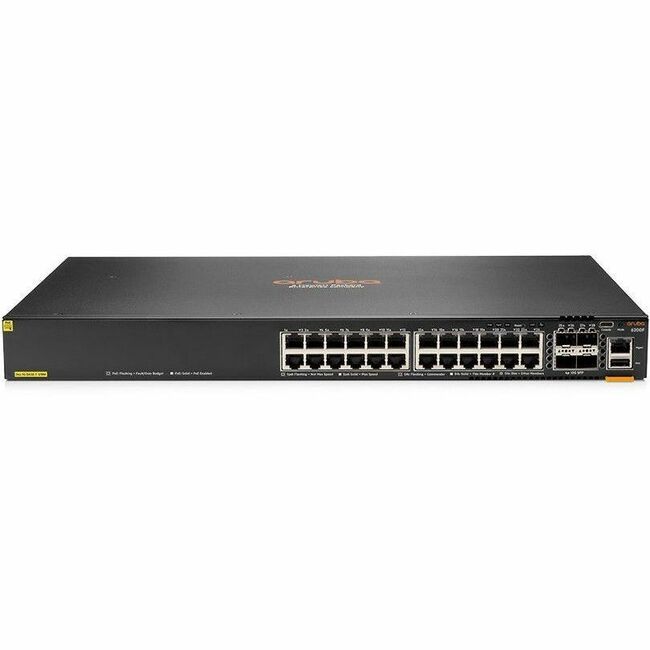 Aruba CX 6200F 24G Class 4 PoE 4SFP+ 370W Switch JL725B#ABA – Logics ...