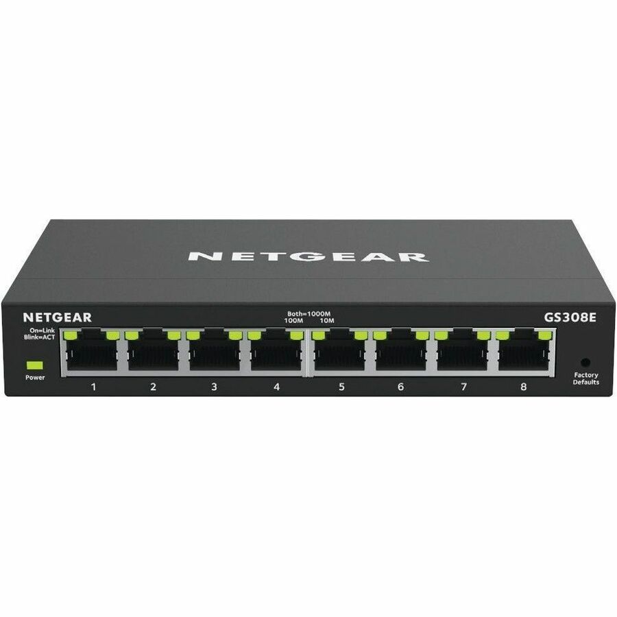 Netgear GS308E Ethernet Switch GS308E-400NAS – Logics Technology ...