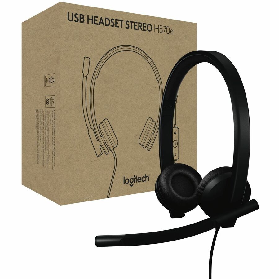 Logitech H570E Headset 981-001428 – Logics Technology Solutions Inc