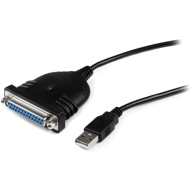 StarTech.com Parallel printer adapter - USB - DB25 parallel - 6 ft ...