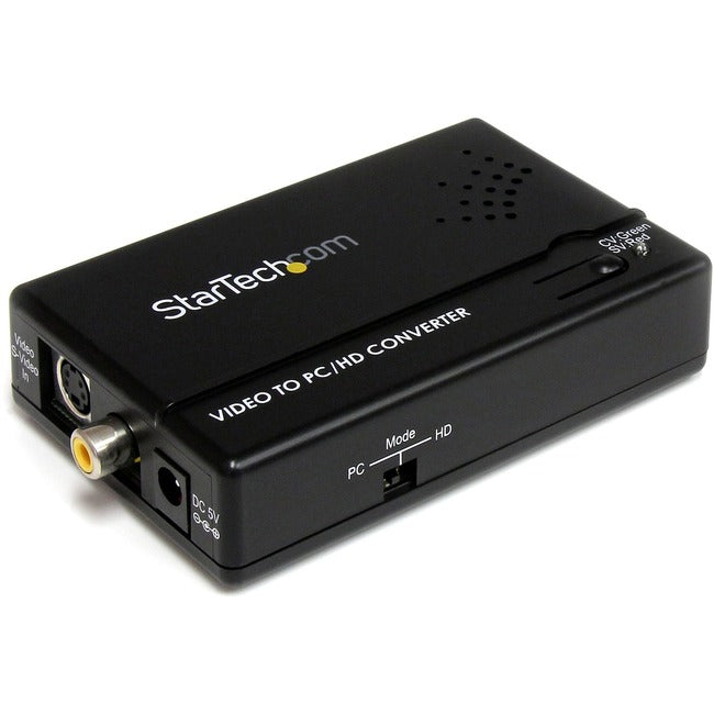 StarTech.com Composite and S-Video to VGA Video Scan Converter ...