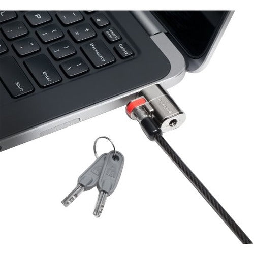 Kensington ClickSafe Keyed Laptop Lock for Dell Laptops and Tablets ...