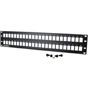 Ortronics TechChoice Patch Panel Kit Flat Unloaded 48 Port SPKSU48 ...