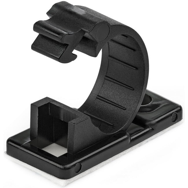 StarTech.com 100 Self Adhesive Cable Management Clips - Ethernet ...