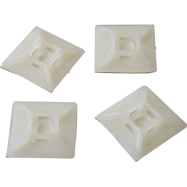StarTech.com Self-adhesive Nylon Cable Tie Mounts - Pkg of 100 HC102 ...
