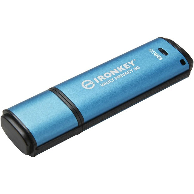 IronKey Vault Privacy 50 Series 128GB USB 3.2 (Gen 1) Type A Flash ...